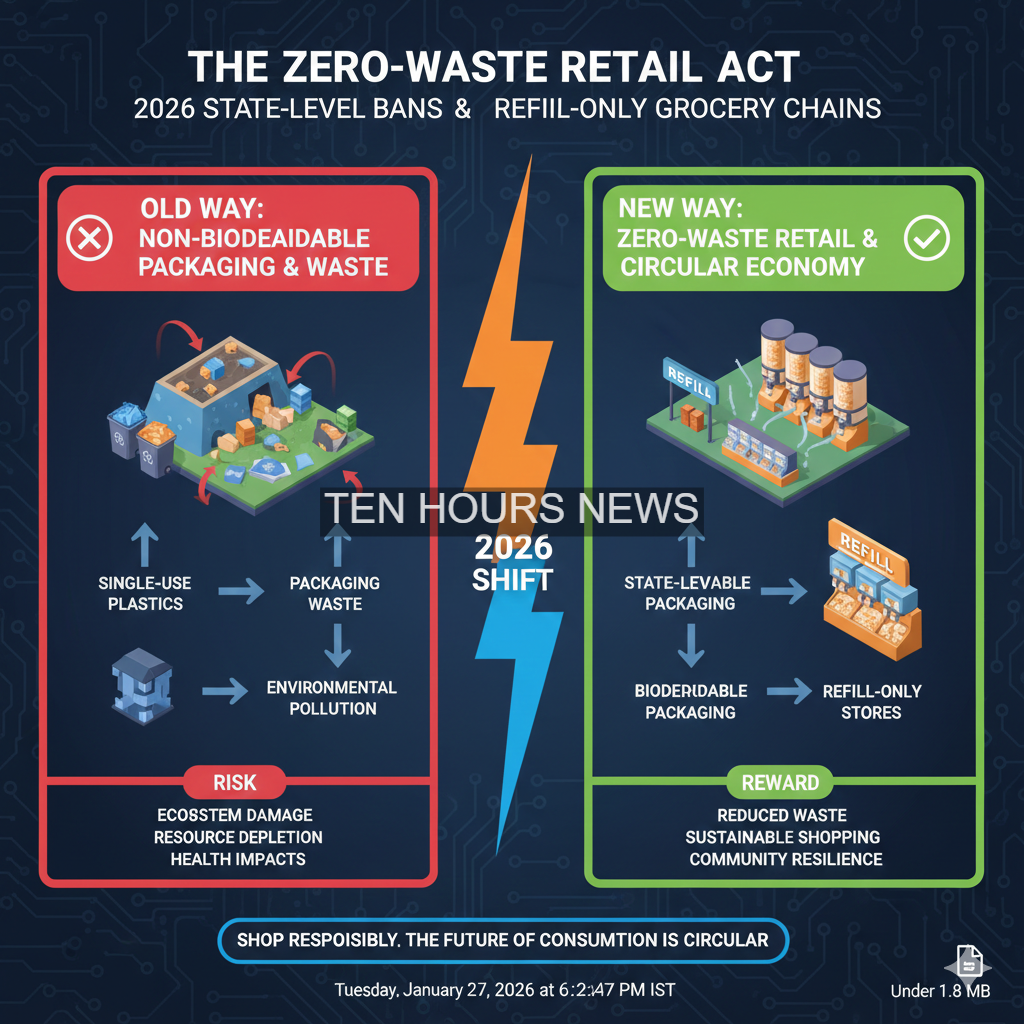 The US Zero-Waste Retail Act: Navigating the 2026 Shift